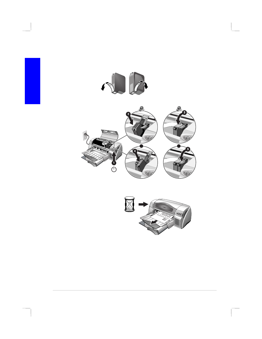 Setting Up - HP Deskjet 1220c Printer series
