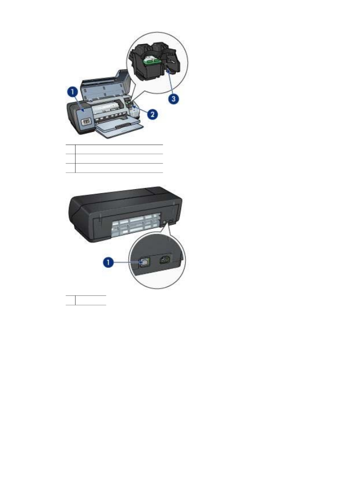 Printer features - HP Deskjet 5740 Printer series