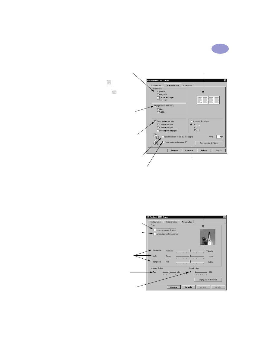 Ficha Configuración - HP Deskjet 932c Printer