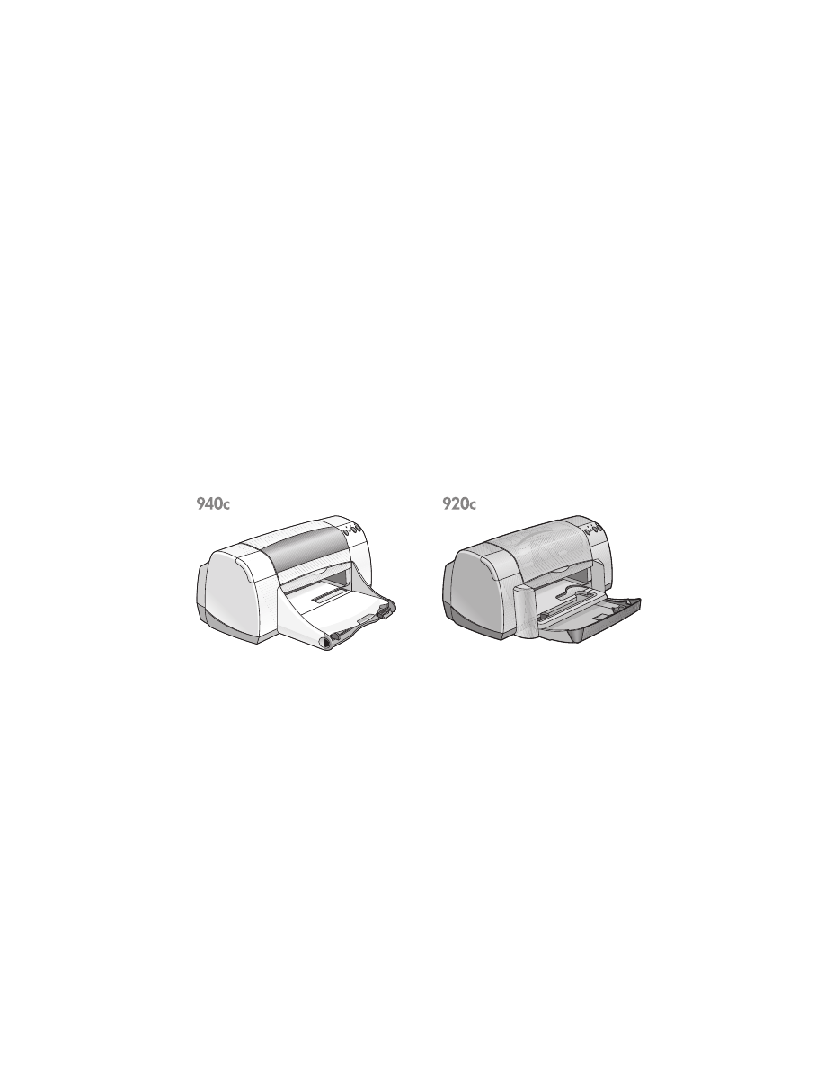 Conozca su impresora - HP Deskjet 940c Printer series