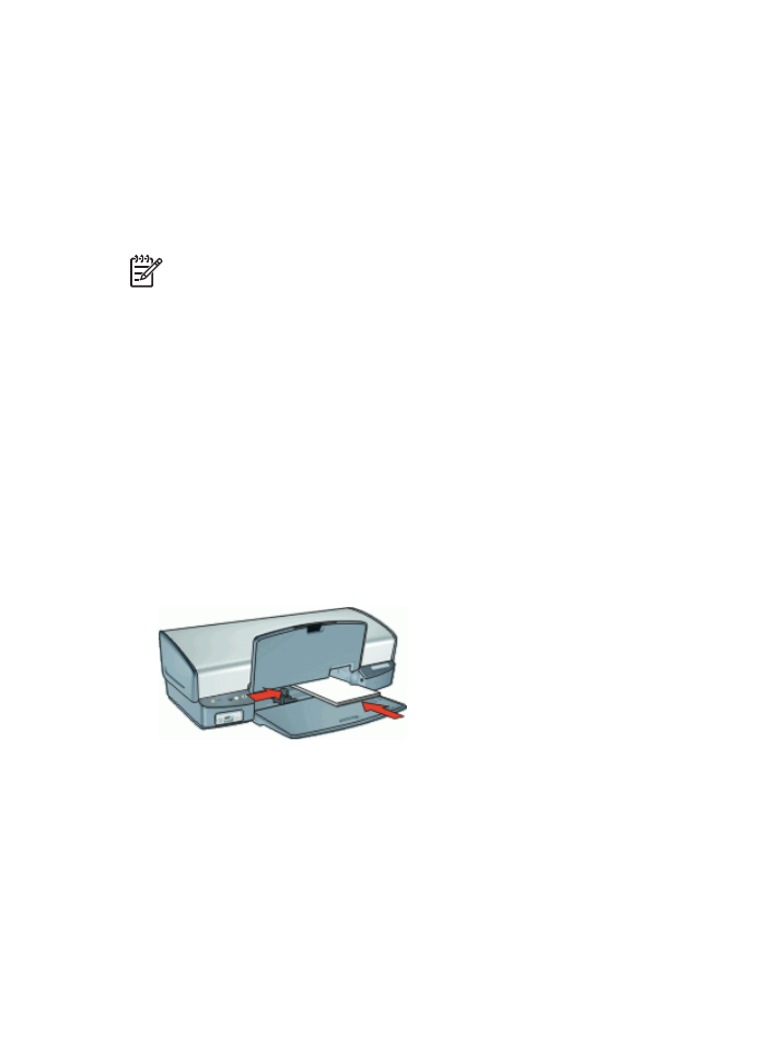 打印明信片 - HP Deskjet D4160 Printer